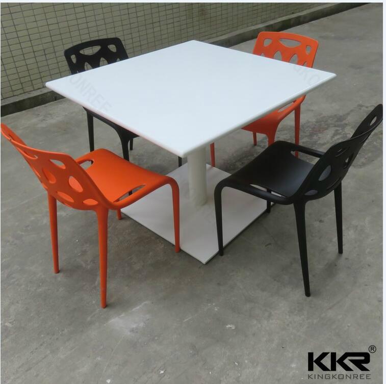 Glacier white acrylic solid surface dinning tables - kkrt2016 - kkr ...