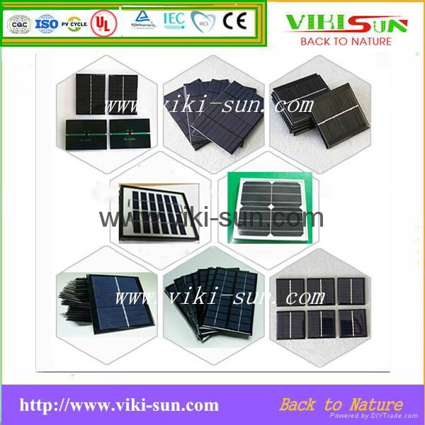 130x80mm 1.5w 6v epoxy resin solar panels/small solar panels - VK-EP-01 ...