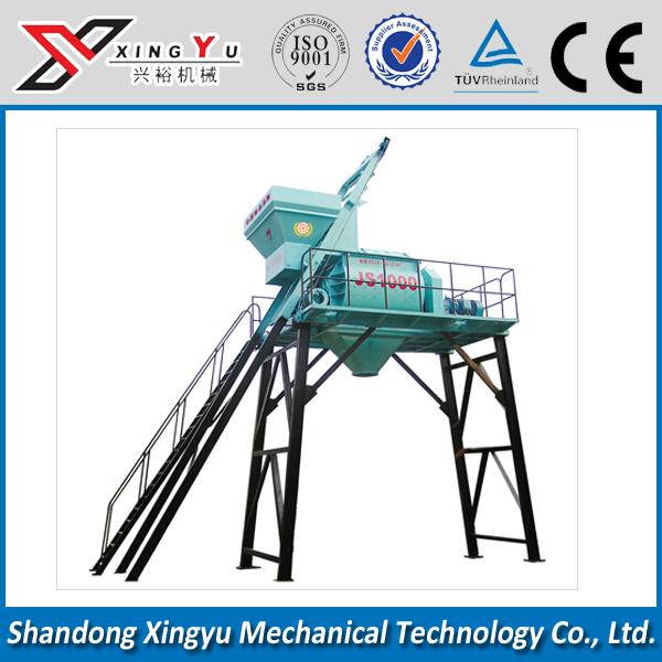 Construction mixing machine concrete mixer machine - JS1000 - xingyu ...