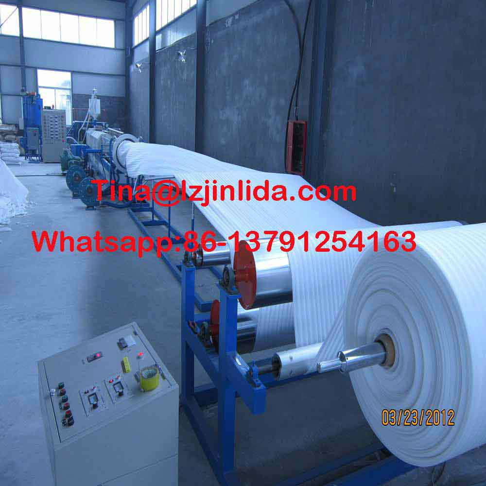 EPE FOAM SHEET MACHINE - 75-250 - JINLIDA (China Manufacturer) - Rubber ...
