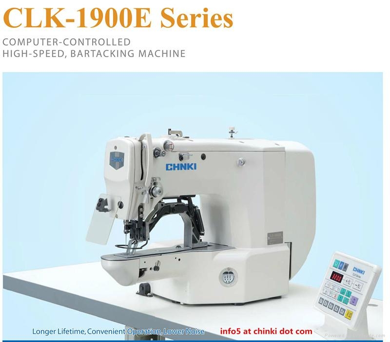 1900 Computer Controled High Speed Bar Tacking Machine - 1900E - CHNKI ...