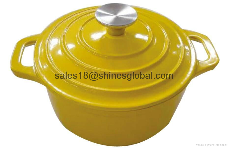 cast iron enamel casserole/casserole - wsoar (China Trading Company ...