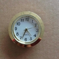 37mm gold insert clcok fitup clock arabic dial insert clock - HG00 ...