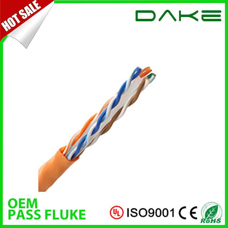 23 AWG 4 pair 305m cat6 UTP ethernet lan cable - cat6 cable - Dake /OEM (China Manufacturer ...