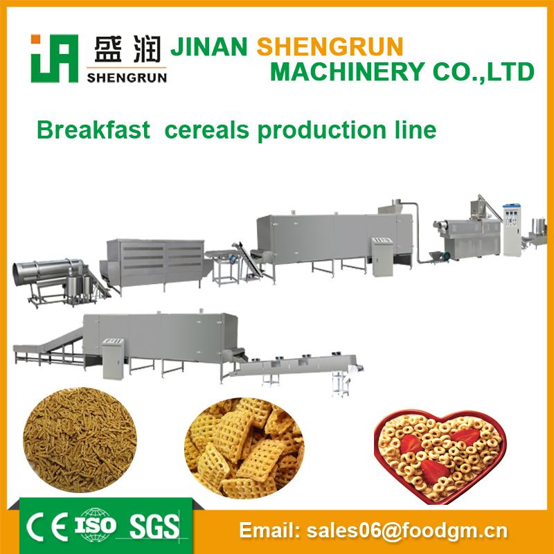 Industrial breakfast cereal machine - TSE65/70 - SHENGRUN (China ...
