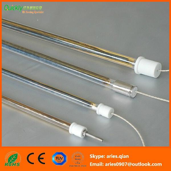 Single tube Medium wave IR lamp for industry heating (China ...