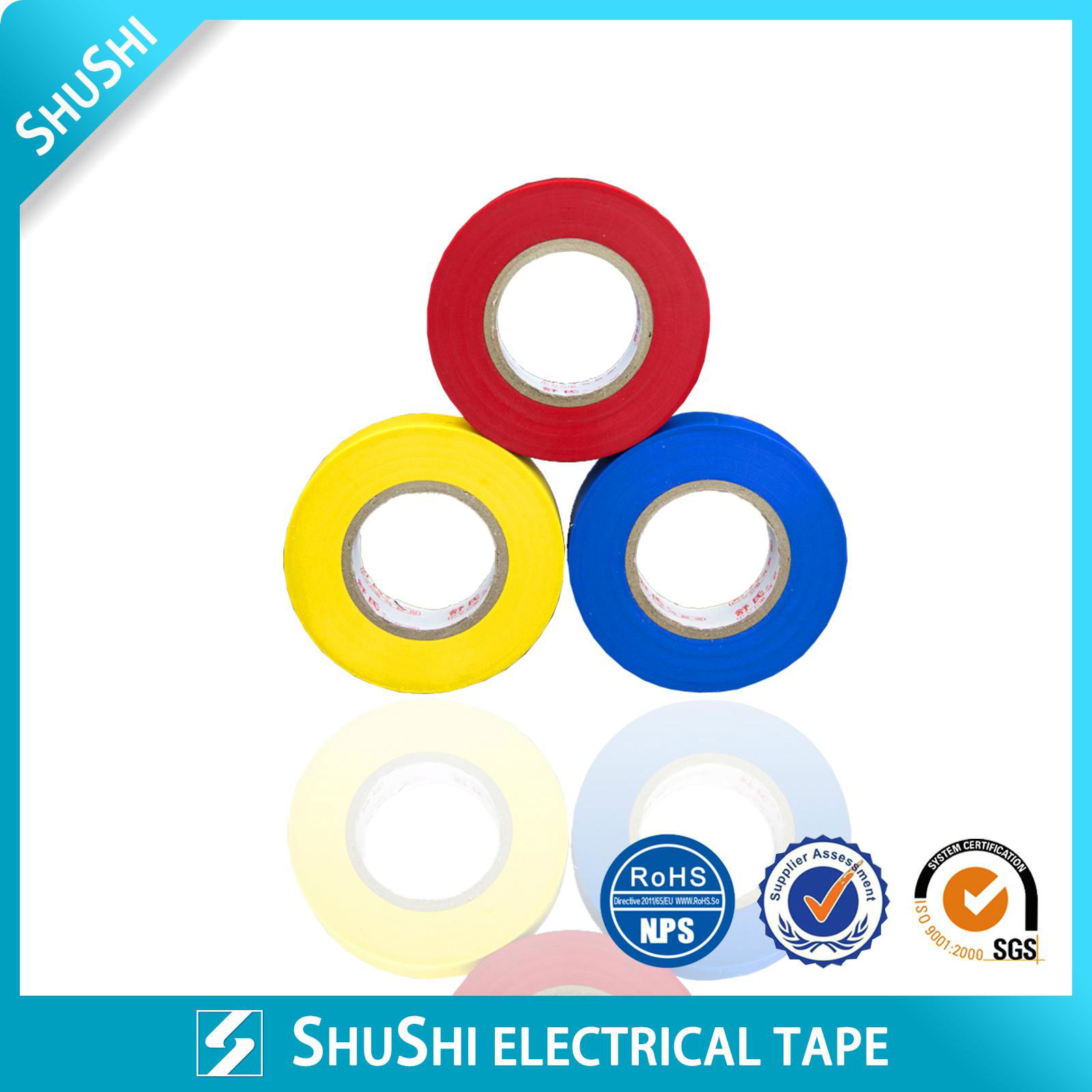 PVC Electrical Adhesive Tape - ShuShi or OEM (China Manufacturer ...