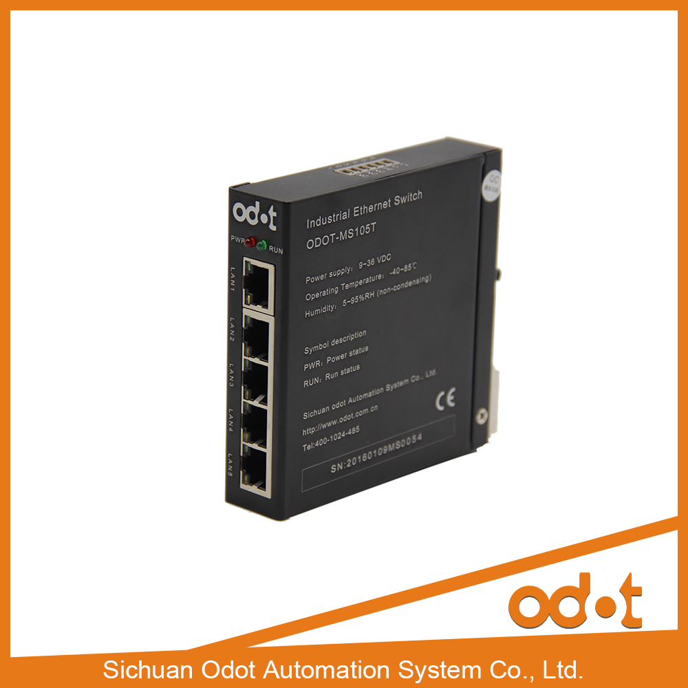 Industrial 5-Port Unmanaged Ethernet Switch - ODOT-MS105T - ODOT (China ...
