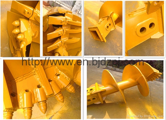 Rock Drilling Auger,Piling Augers for Hard rock and soil Augers for ...
