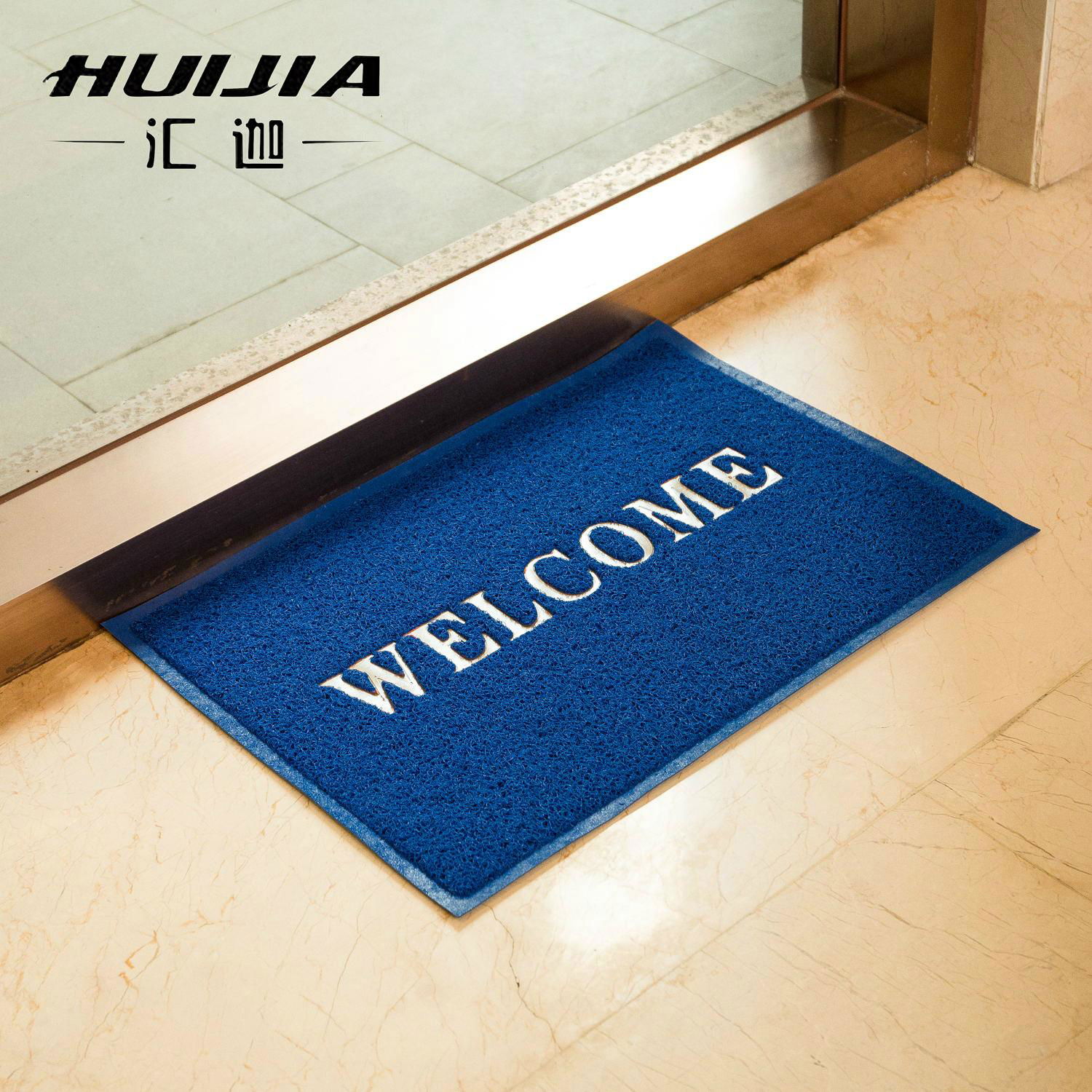 PVC WELCOME coil mat anti-slip door mat - huijia (China Manufacturer ...
