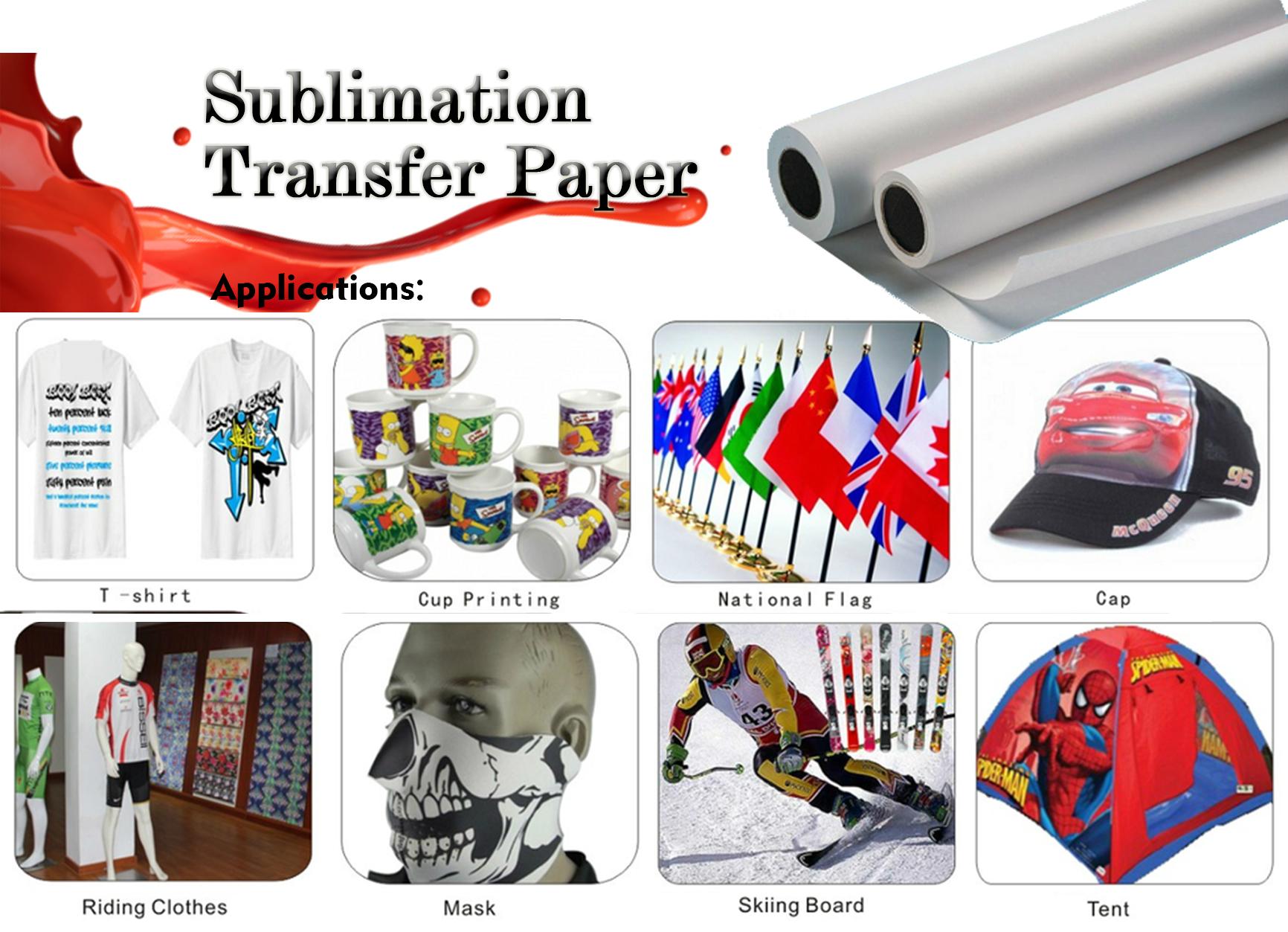 FHK 100gsm 36" 44" 63" 64" sticky sublimation paper - skyimage (China ...