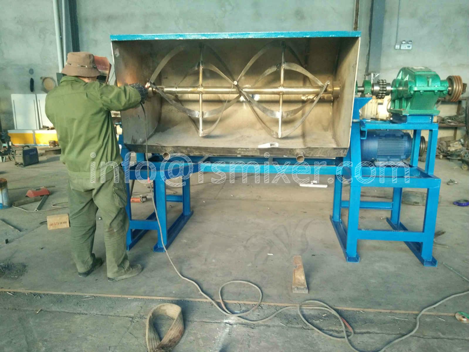 40 Tons real stone texture paint lacquer mixer machine - YCL-40 ...