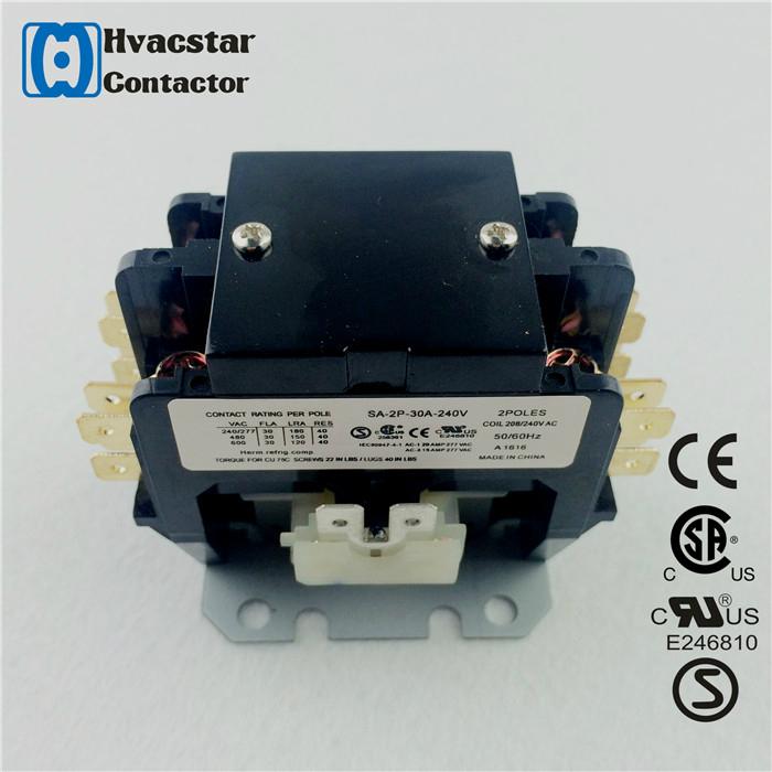 definite purpose contactor air-condition hvacstar 2pole 30a 240v - SA ...