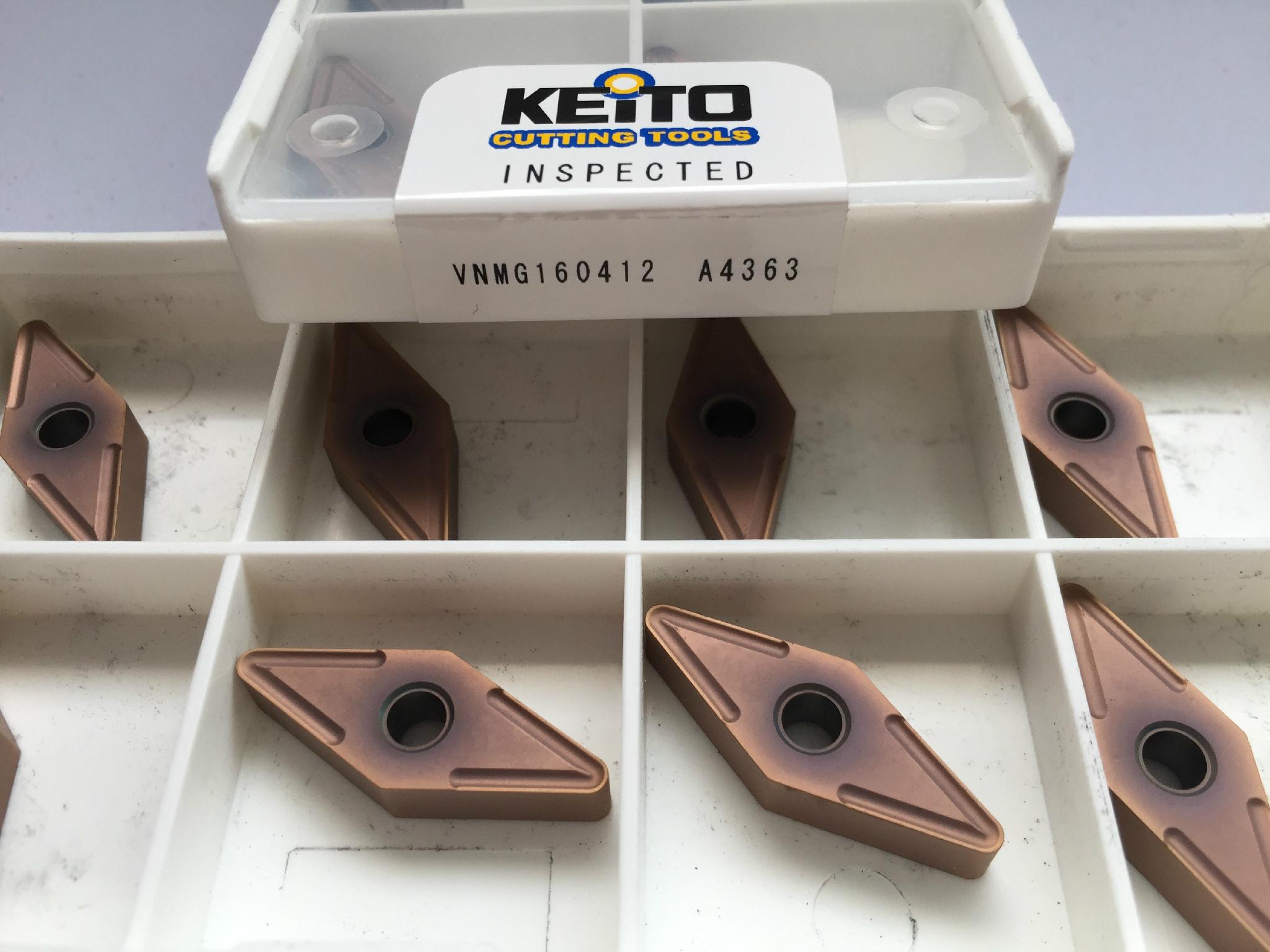 carbide inserts VNMG160412 - KEITO CUTTING TOOLS (QINGDAO) COMPANY ...