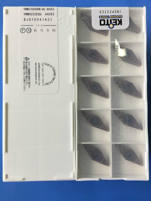 carbide inserts VNMG160408N-GU - KEITO CUTTING TOOLS (QINGDAO) COMPANY ...