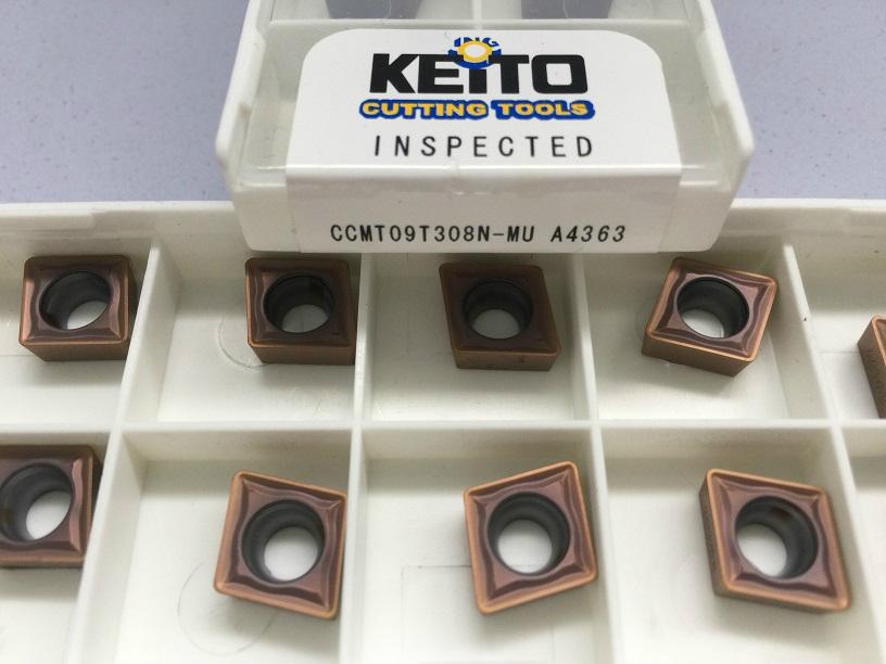 carbide inserts CCMT09T308N-MU - KEITO CUTTING TOOLS (China ...