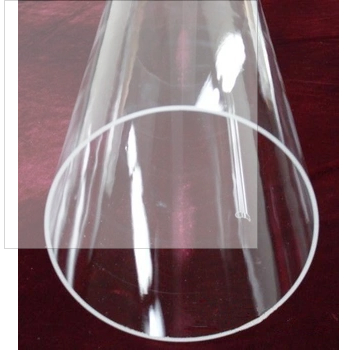 Various sizes of large diameter glass tube - all size - Bright pearl ...