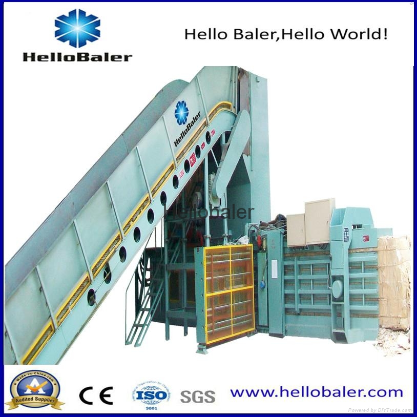 CE Approved Automatic Baler for Waste Recycling - HFA13-20 - Hellobaler ...