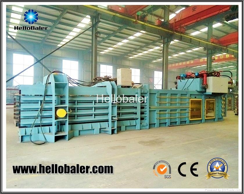 Hydraulic Press Cardboard Baler for Paper Recycling - HFA13-20 ...