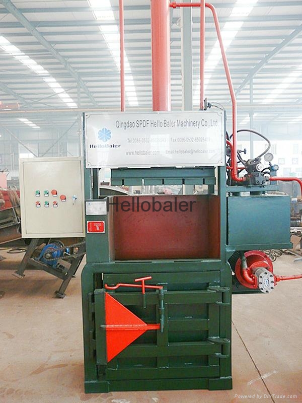 Hydraulic Press Vertical Scrap Baler for Waste Recycling - VM-3 ...