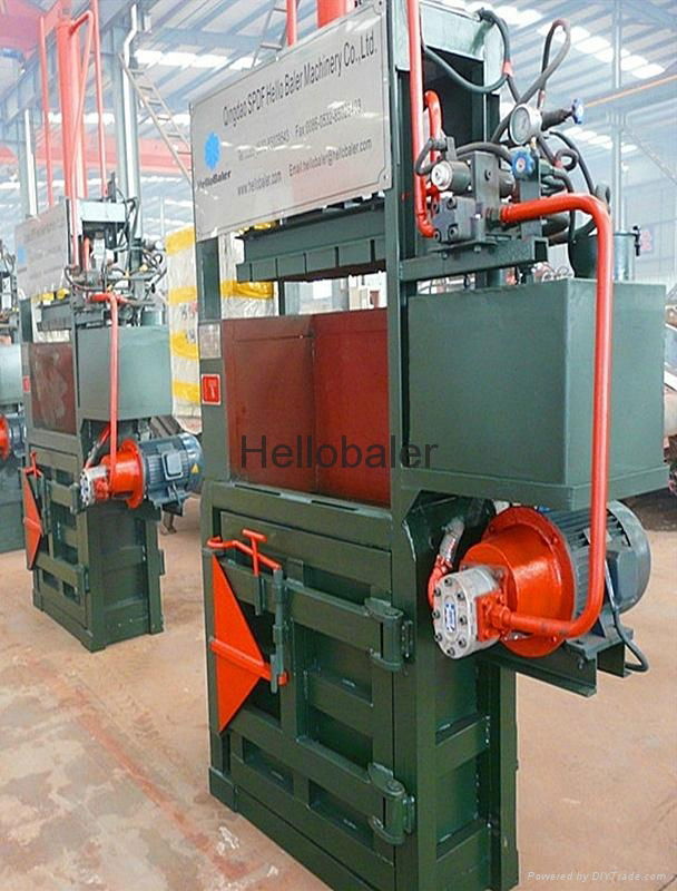 Hydraulic Press Vertical Scrap Baler for Waste Recycling - VM-3 ...
