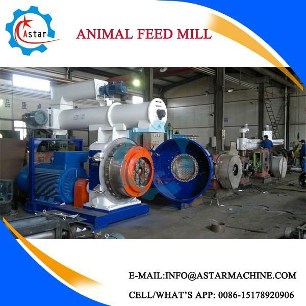 Complete Line Animal Feed Mill Machinery - SZLH350 - Astar (China ...