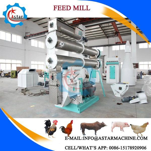 Complete Line Animal Feed Mill Machinery - SZLH350 - Astar (China ...