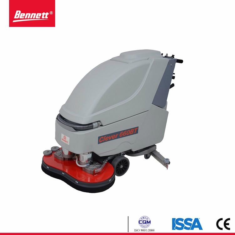 Clever 660BT handheld battery and traction motor floor scrubber ...