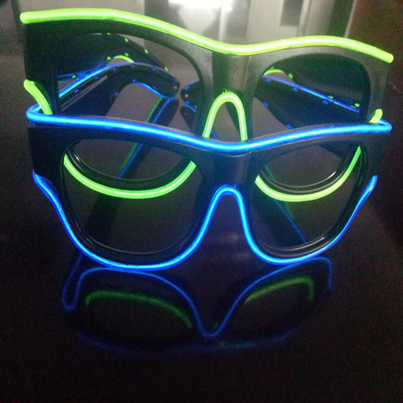 EL luminous glasses - USB充电一体式 (China Manufacturer) - Luminous ...
