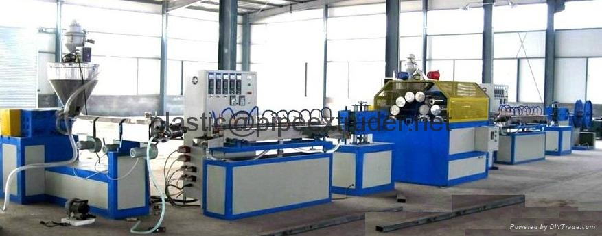 Pipe Extrusion Line- PVC Fiber Enhancing Hose Extrusion Line-Extrusion