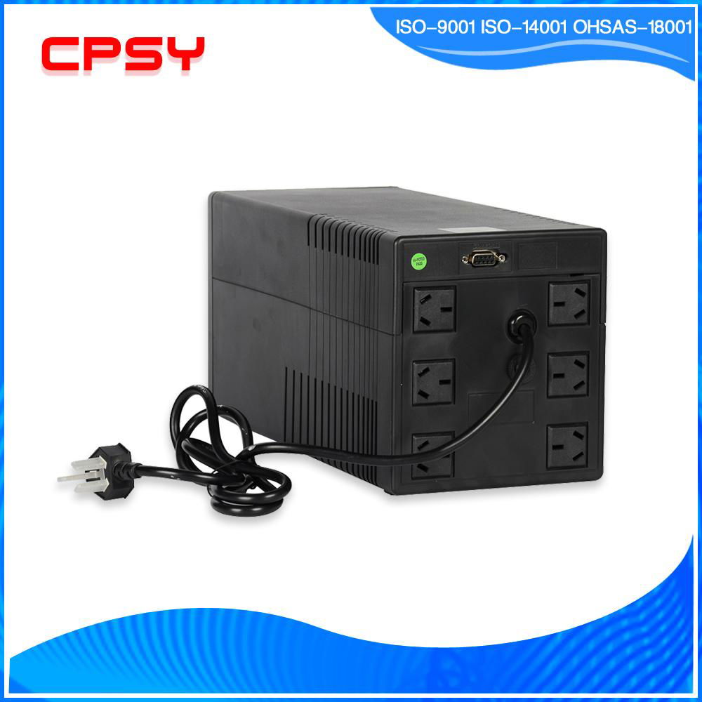 Portable home use UPS 1500va off line with shorter charging time with ...