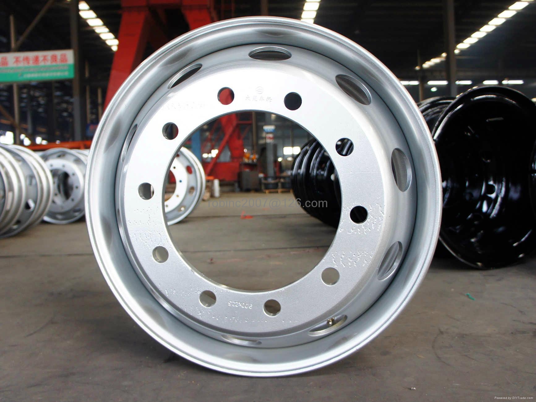 steel wheel RIM for semi-trailer - 22.5X8.25 - DCSC (China Manufacturer ...
