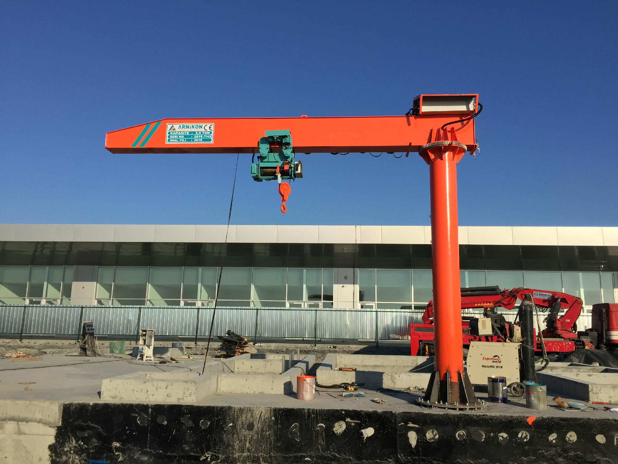 Jib Crane - ARN - Arnikon (Turkey Manufacturer) - Construction Machine ...