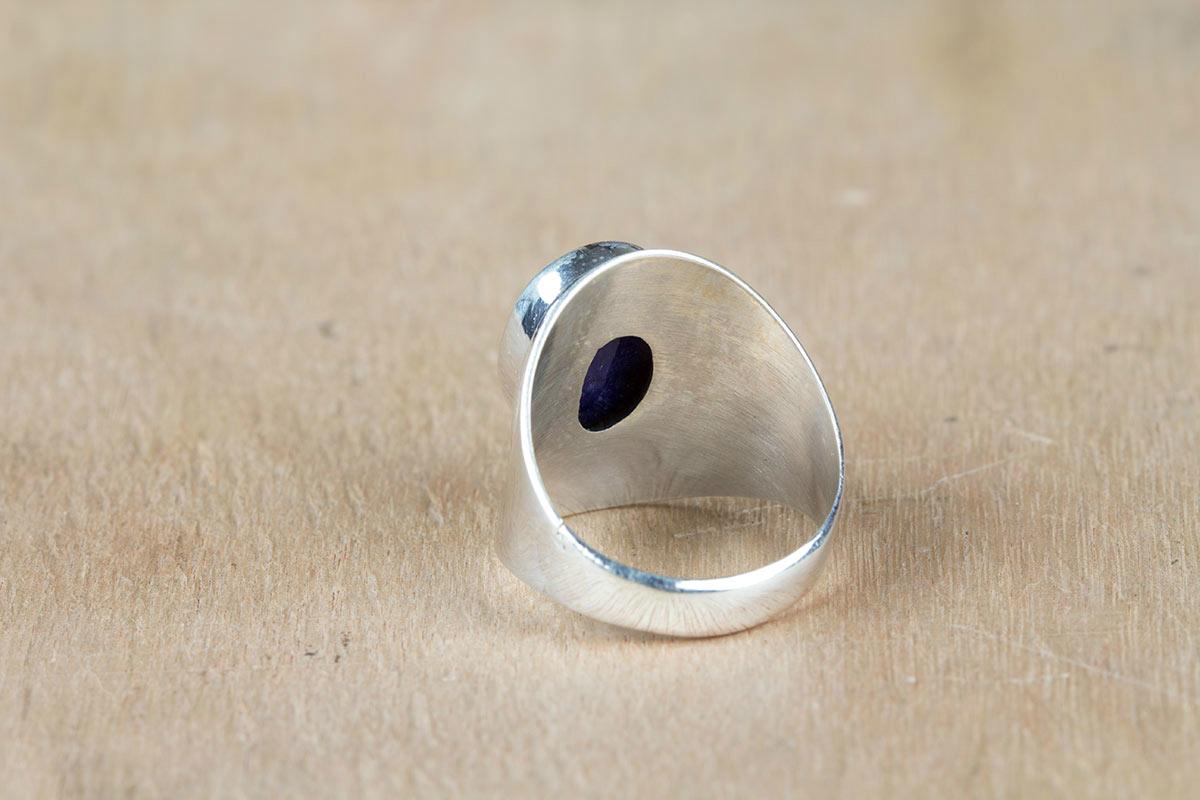 Whole Sale 925 Steling Silver Sapphire Gemstone Ring - BJR-119-SA ...