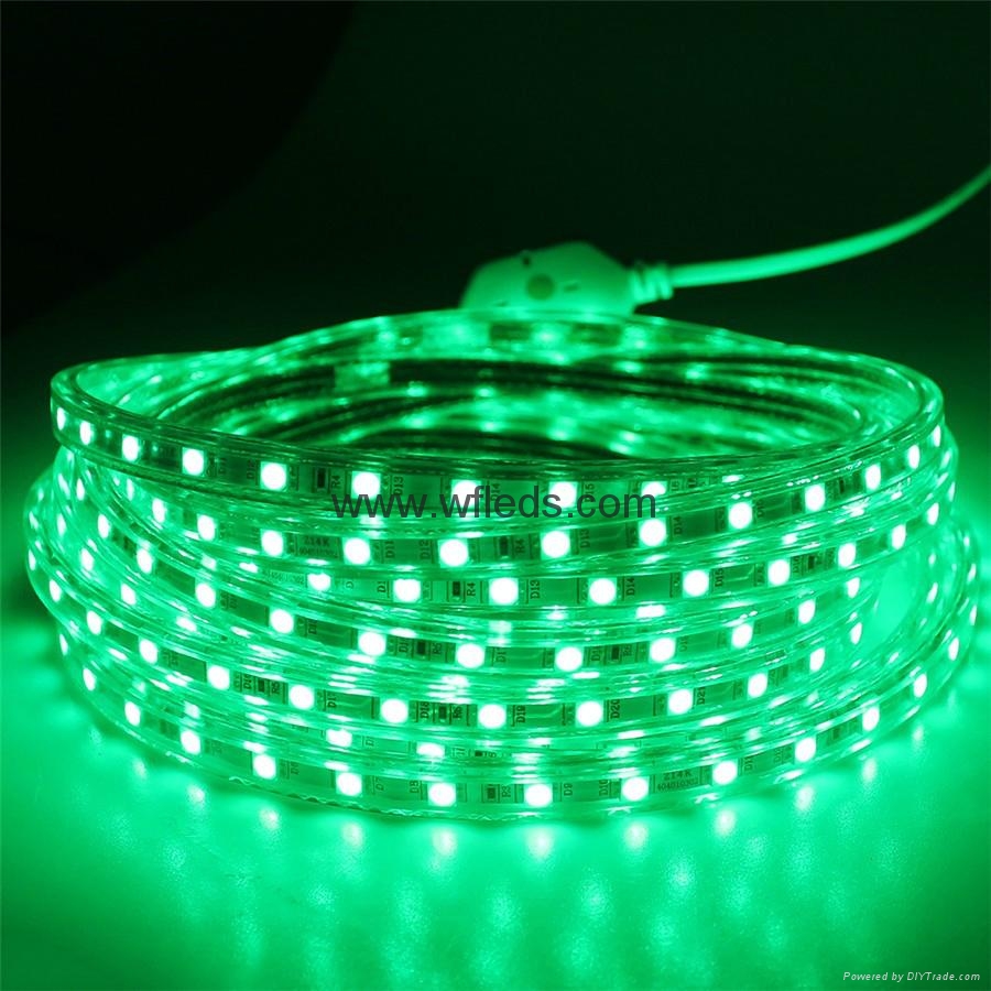 Lampes LED ruban led 220v 110v Bleu blanc flexible LED strip lights ...