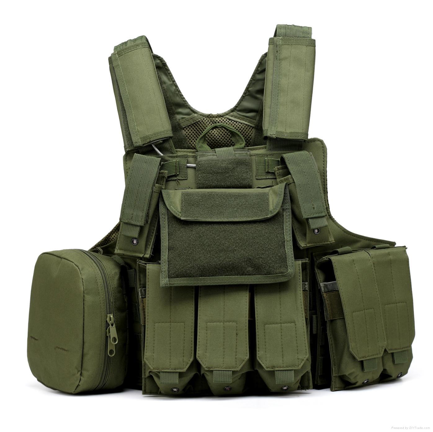 OEM the Mil-Falcon ghost tactical combat vest adjustable size durable ...