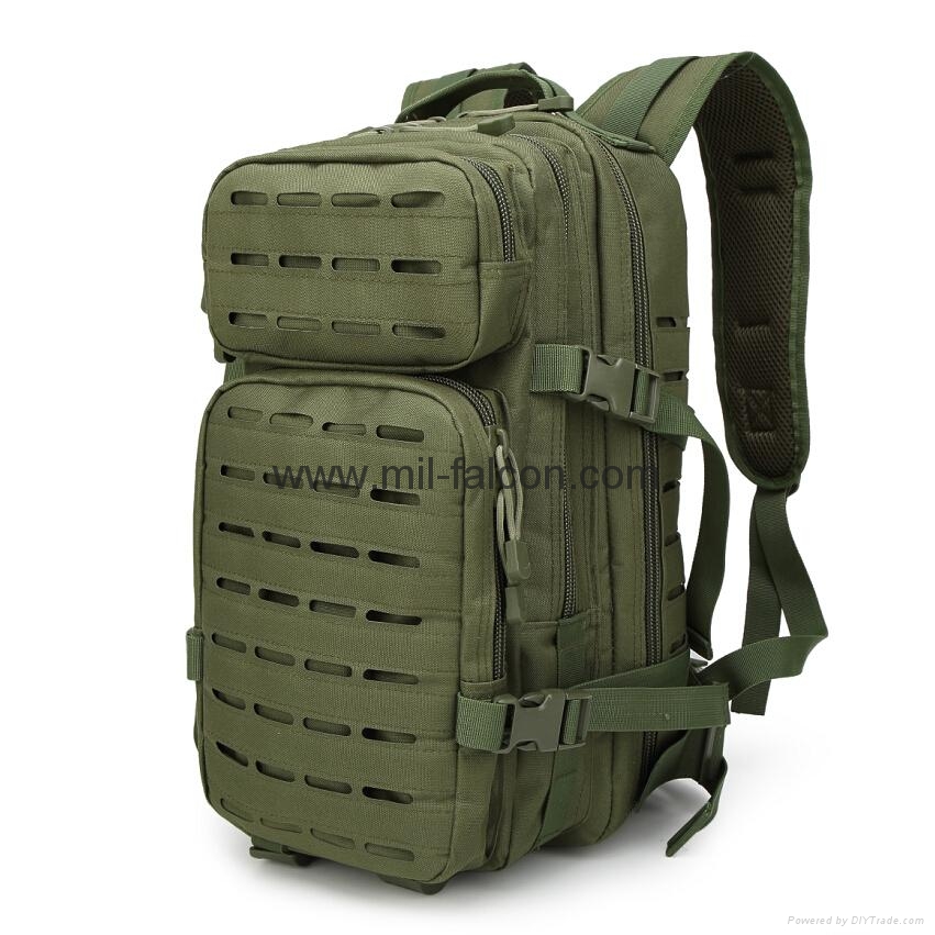 Mil-Falcon laser system tactical durable backpack for hunting camping ...
