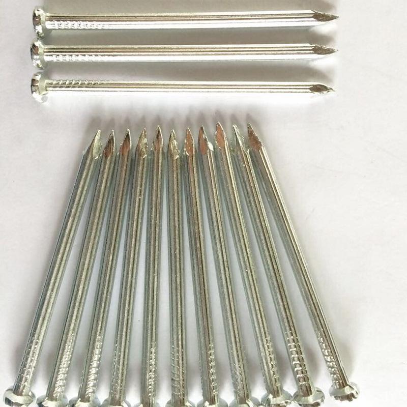 Various Sizes Straight line grooved Concrete steel nail - Hebei Yishen ...