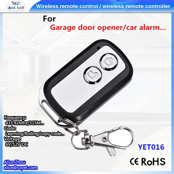 YET016Metel two push-button wireless remote control (China Manufacturer ...