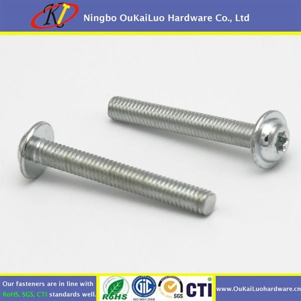 Zinc plated torx pan washer head machine screw - Machine Screw - OKL ...