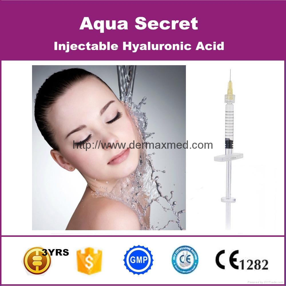 Cosmetic Injection Cross-linked Hyaluronic Acid Filler - Aqua Secret (China Manufacturer ...