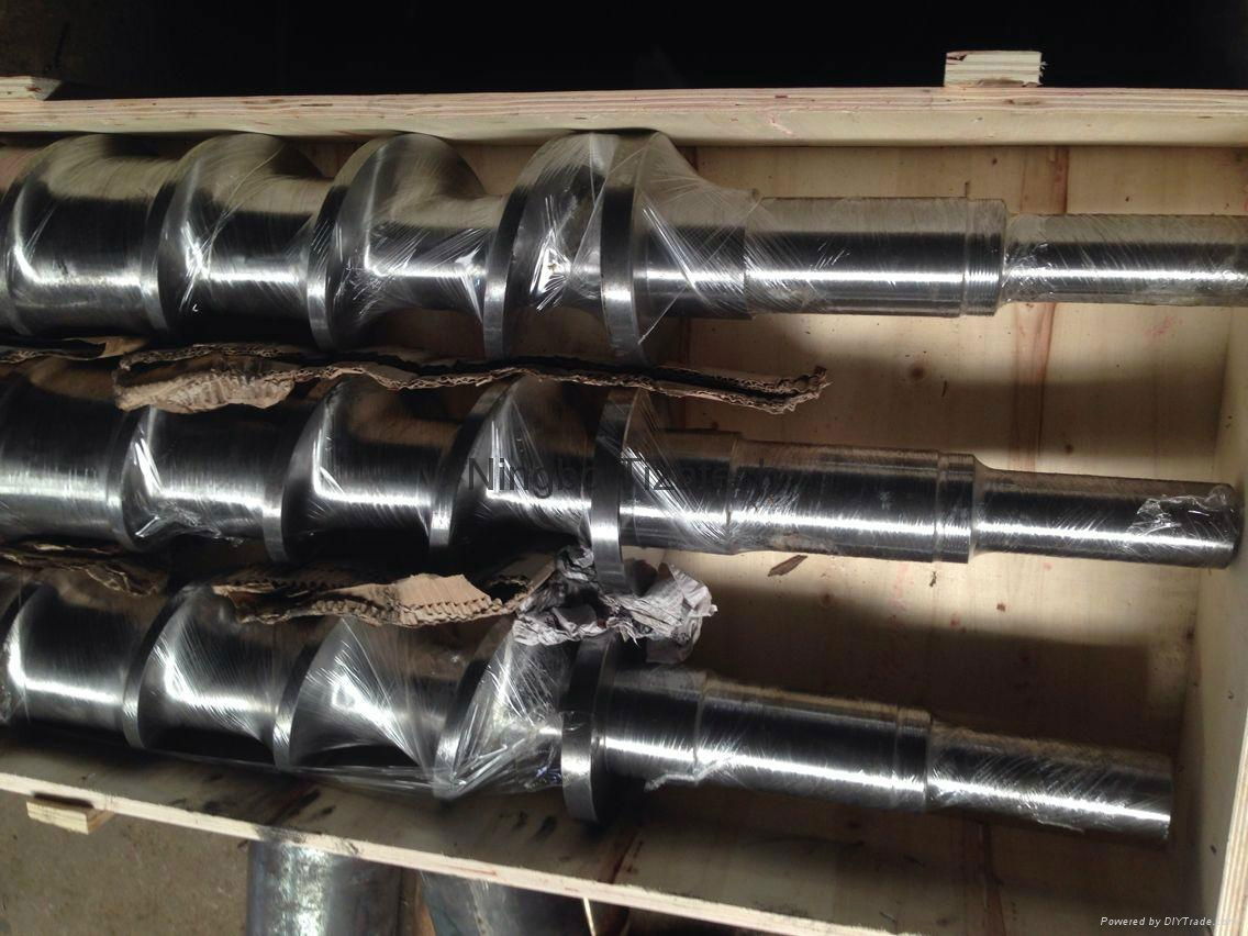 IMM Extruder screw barrel for plastic rubber production - Ningbo ...