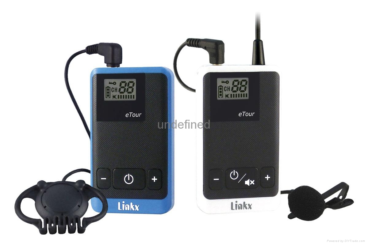TG-100 UHF Digital Tour Guide System - Linkx (Taiwan Manufacturer ...