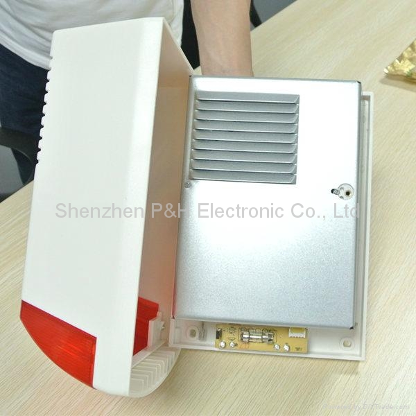 Outdoor Battery Backup Siren with Flash - 303 - PH (China Manufacturer ...