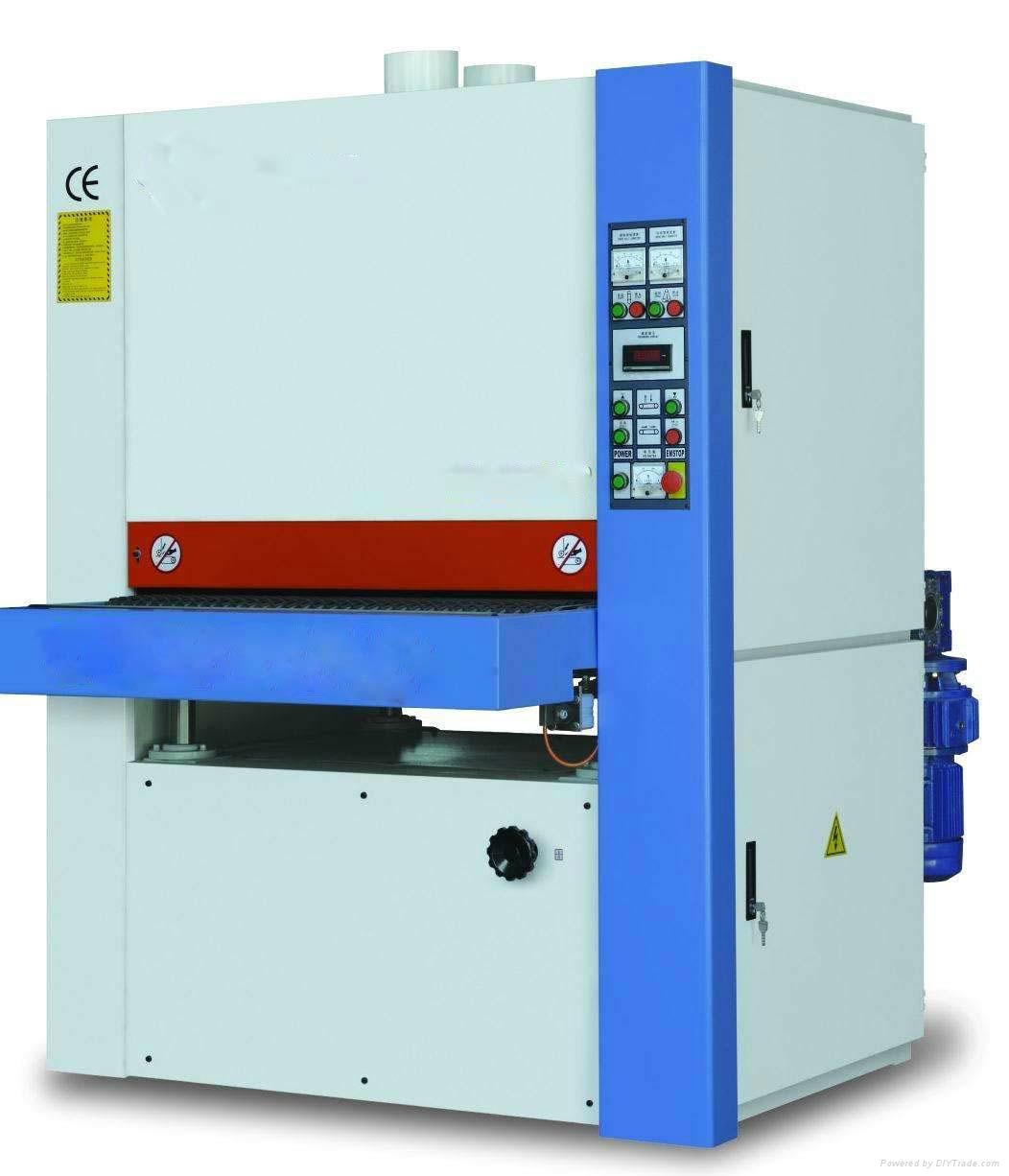 Precise Calibrating wide belt Sanding Machine for wood panel - KSSD1300 ...