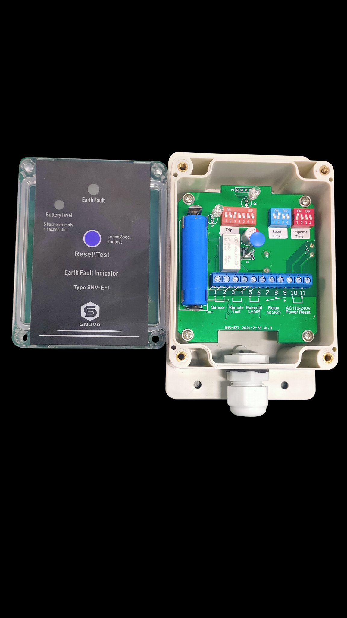 SNV-EFI Earth fault indicator - SNOVA (China Manufacturer) - Other ...