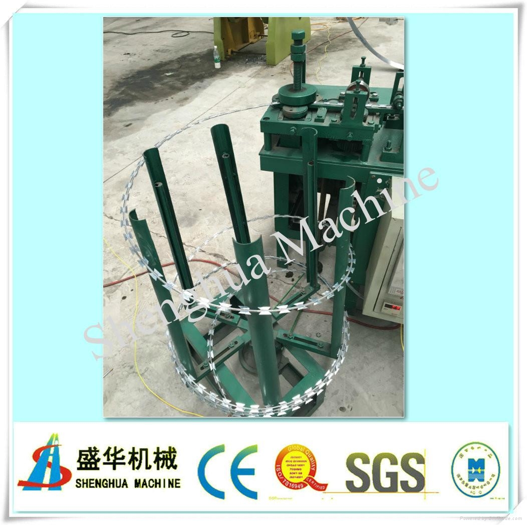 Automatic razor barbed wire mesh machine - SHA2158 - shenghua (China ...