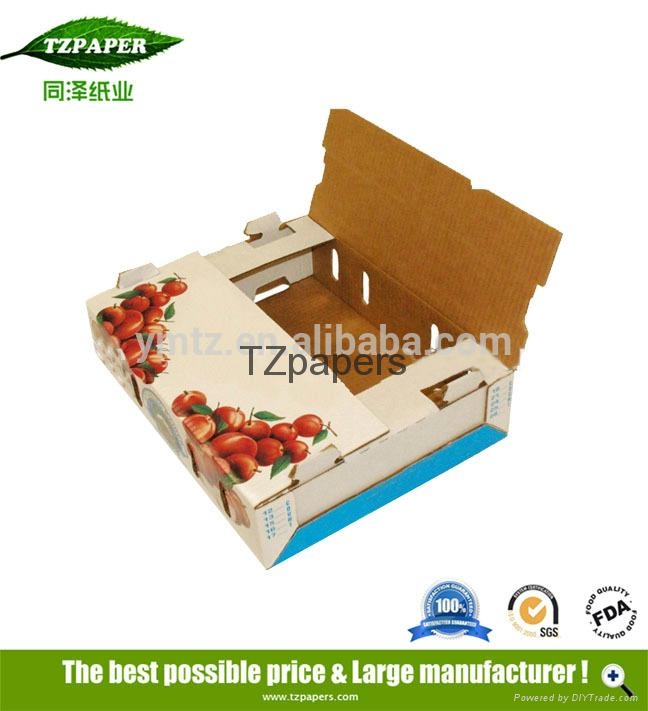 TZ Papers customized fruit and vegetable wax carton box (China ...
