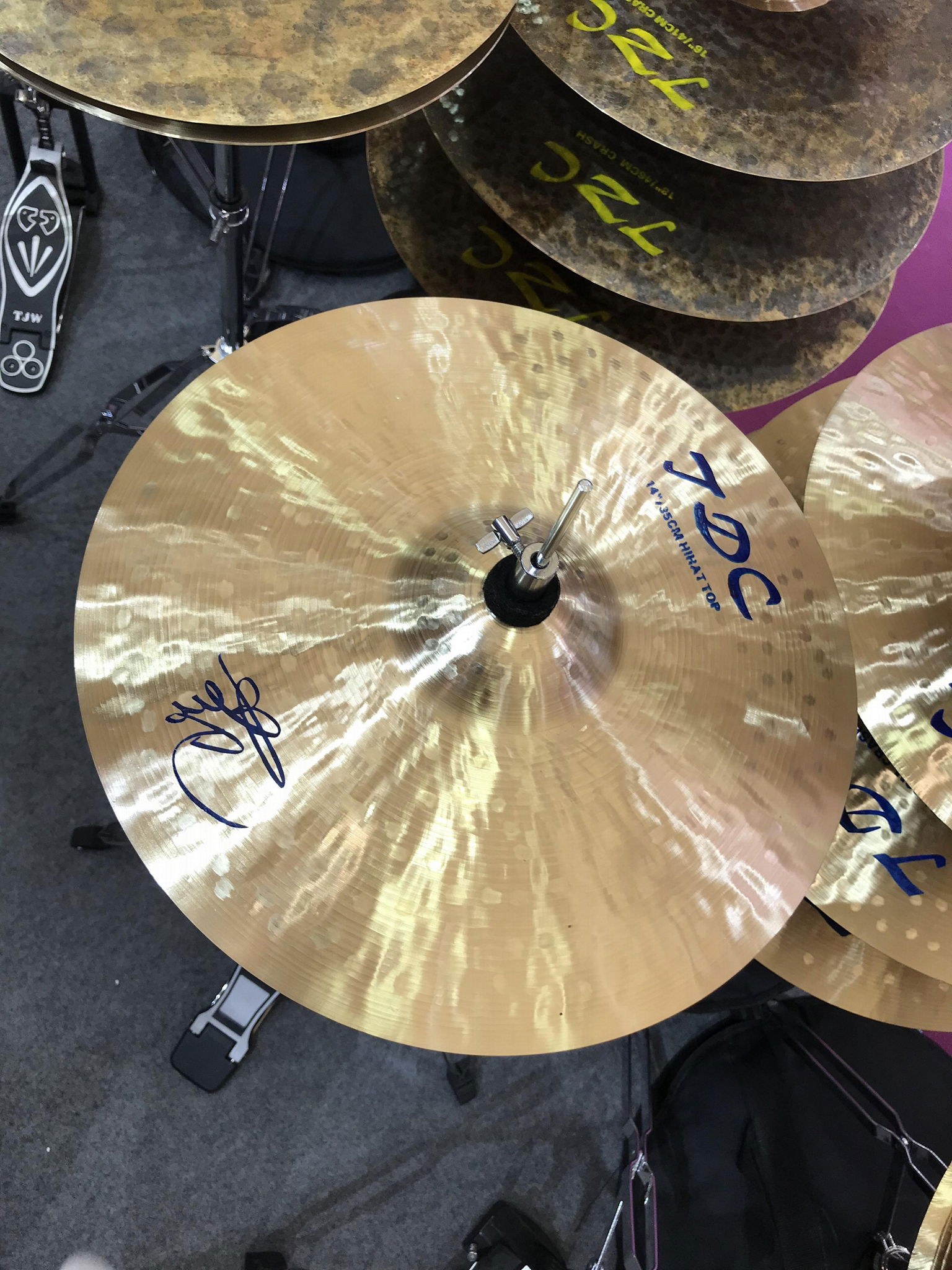 Chinese handmade B25 classic 5 pcs 14 16 18 20 cymbal set - TDC ...