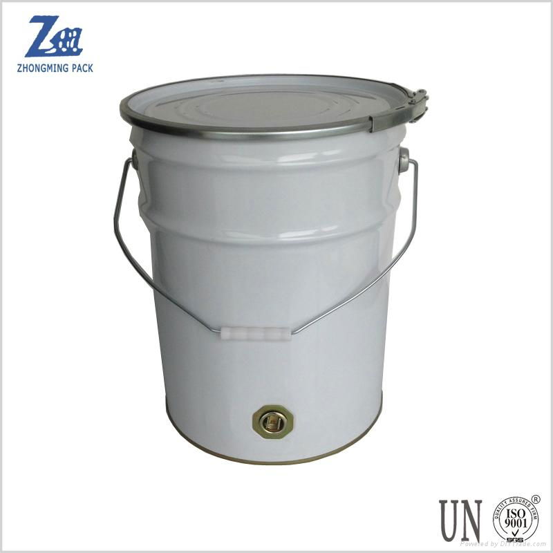 ink tinplate pail with lock ring lid - HT297 - HT (China Manufacturer ...